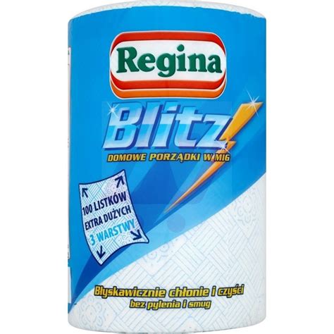 Ręcznik Papierowy Regina Blitz 100 Listków 3 Warstwy Regina Sklep Empik Com