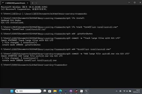 保姆级github大文件（100mb 2gb）上传教程 the following files are over 100mb lf you