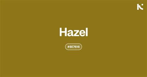 Hazel Color Meaning Hex Code Palettes Images