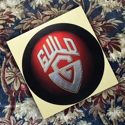 Guild Guitars Sticker Insanely Rare Limited Edition Case Reverb