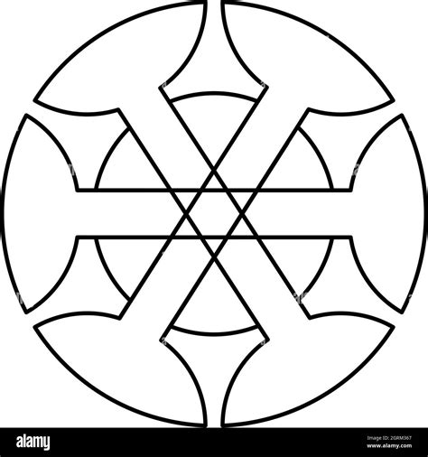 Round Statistics Icon Outline Style Stock Vector Image And Art Alamy