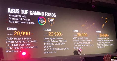Asus Tuf Gaming Fx Dd Fx Dt Fx Du
