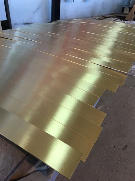 Латунные полосы купить в Москве по выгодной цене Латунная мастерская