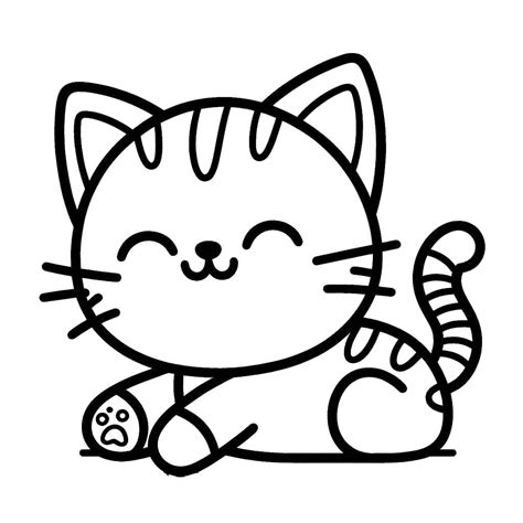 Dibujos Para Imprimir Y Colorear Gatos Para Dibujar