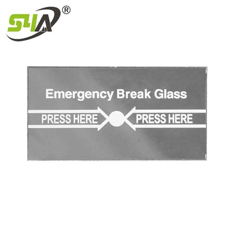 Emergency Break Glass Parts Emergency Break Glass Parts And Switch