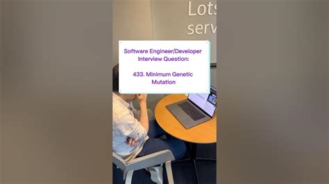 Software Engineerdeveloper Interview Question 433 Minimum Genetic