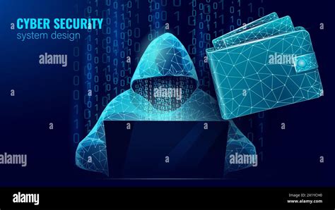 Anonymous Hacker At The Laptop Computer Internet Security Cyber Attack Business Concept Low