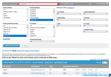 create a virtual machine with linux as a guest os on vmware vsphere 6 7