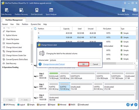 How To Change Volume Label MiniTool Partition Wizard Tutorial MiniTool Partition Wizard