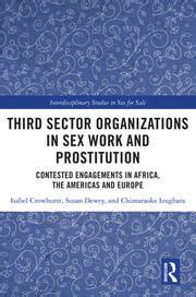 Third Sector Organizations In Sex Work And Prostitution Contested En