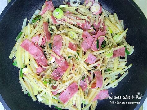 베이컨 감자볶음 레시피