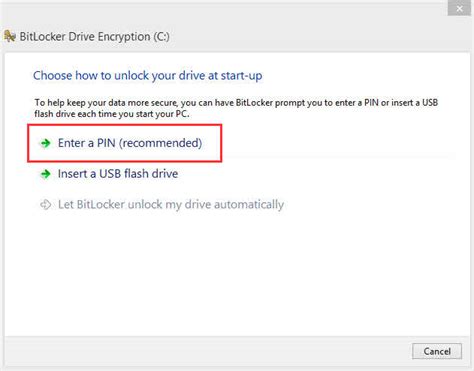 Enable Bitlocker Tpm And Pin Windows Infrastructure De