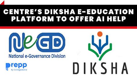Centres Diksha E Education Platform To Offer Ai Help