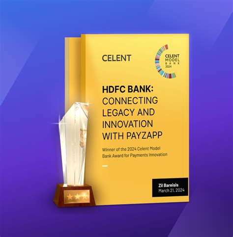 Hdfc Banks Payzapp Powered By Zeta Wins Celents Payments Innovation Award Zeta Us