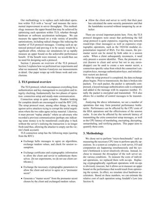 Performance Analysis Of TLS Web Servers PDF