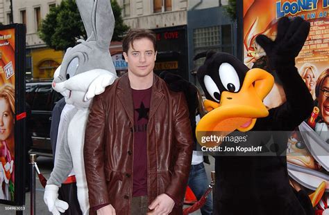 Brendan Fraser During World Premiere Of Looney Tunes Back In Action