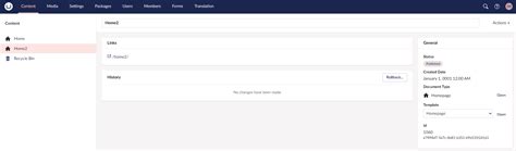 Create Date Is January Am When Adding A Node With No Properties To The Content