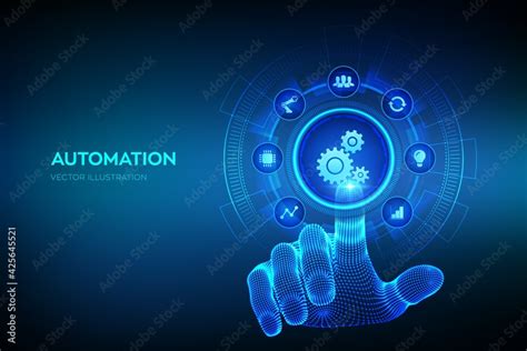 Automation Software Iot And Automation Concept As An Innovation Improving Productivity In