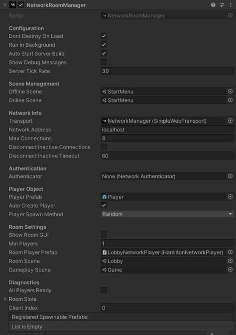 Readhelperexception Returned 0 On Editor · Issue 28 · Mirrornetworkingsimplewebtransport · Github