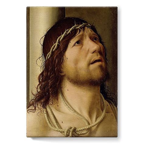 The Christ To The Column Stretched Canvas · Librairie Boutique Du Louvre