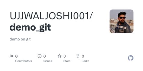 Github Ujjwaljoshi001demogit Demo On Git