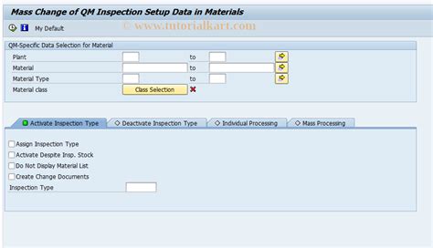 QA08 SAP Tcode Collective Processing Of Insp Setup QA08 SAP Tcode Collective Processing Of Insp Setup