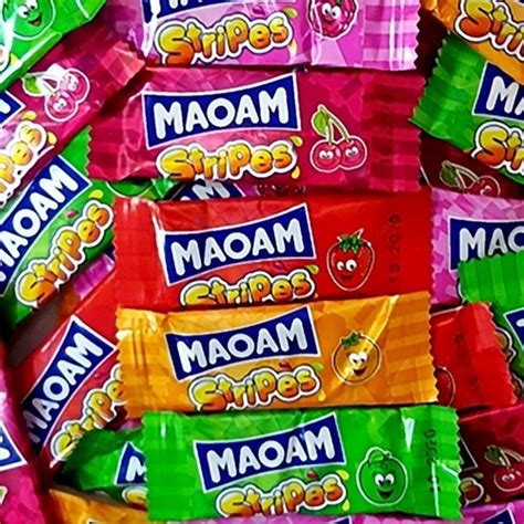 Haribo Maoam Stripes Delicious Chewy Fruity Sweets
