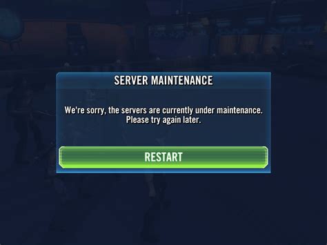 Server Maintenance Error Anyone Else Get This Rswgalaxyofheroes