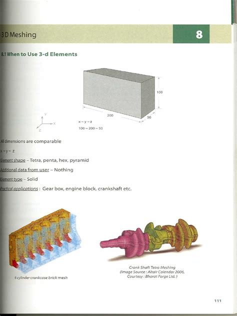 3 D Element Meshing Pdf Pdf