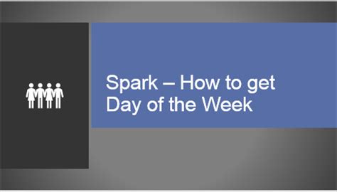 Spark Get Day Of Week And Week Of Month Spark By Examples