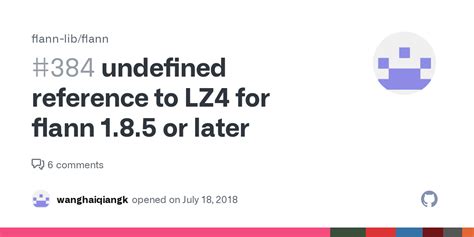 undefined reference to lz4 for flann 1 8 5 or later · issue 384