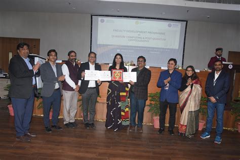 Faculty Development Programme On Quantum Computing And Post Quantum Cryptography February 3 9