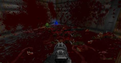 Thought Id Replay Doom But With Brutal Doom Its Definitely Living Up To Its Name Album