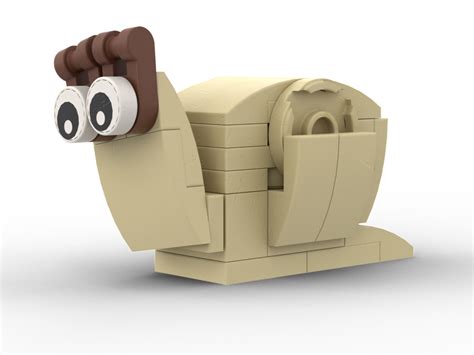 Lego Moc Snail 30666 By Brixperiment Rebrickable Build With Lego