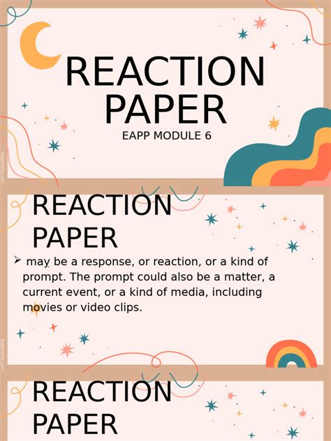 Reaction Paper And Its Part Pdf