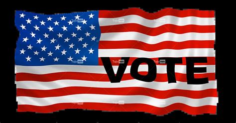美国投票选举政治的表决活动旗帜美国人政府总统免抠素材模板下载 图巨人