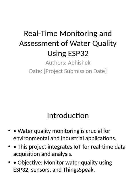 Realtimewaterqualitymonitoring Pdf