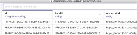 How To Query Realm Db Browser Stack Overflow