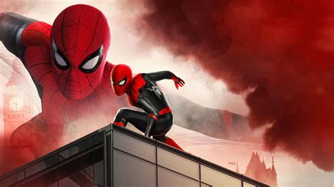 Spider Man Far From Home Logo Wallpapers Wallpaper Cave