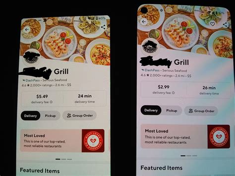 same restaurant same delivery location same app different delivery fee r mildlyinfuriating