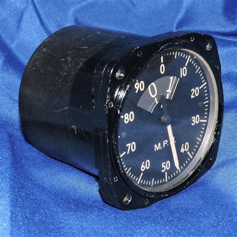 Airspeed Indicator Sensitive 700mph Army Type F 1a Us Army Air For Aeroantique