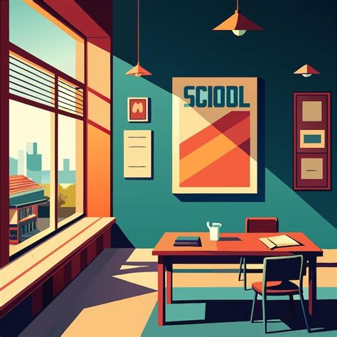 Premium Vector Innovative Classroom Interiors Perfect Learning Atmosphere