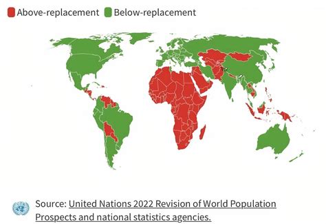 Population Map Of The World 2022