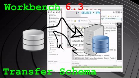 Mysql Workbench 63 Schema Transfer Wizard Youtube