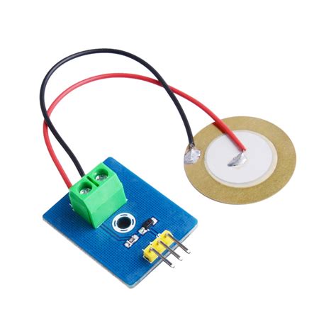 Raspberry Pi Vibration Sensor Module Ceramic Piezo Analog Signal For R 52pi Store