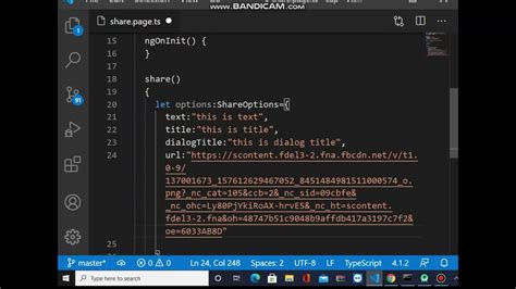 Capacitor Share Plugin In Ionic App Youtube