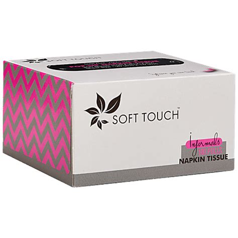 Buy Soft Touch Informal Pop Up Soft Napkin Tissue 2 Ply Soft And High Absorbent Online At Best