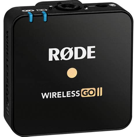 Rode Wireless Go Ii Tx Transmitter Recorder For Wireless Go Ii System Onboard Tv