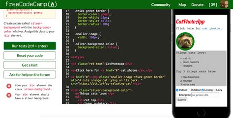 Solved Give A Background Color To A Div Element The Freecodecamp Forum