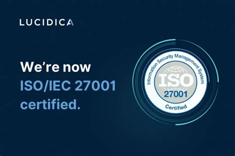 Iso27001 Informationsecurity Lucidica Excellenceinsecurity Lucidica It Support London